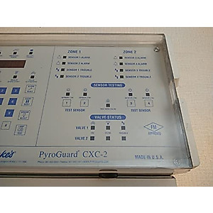 Used Compatible with Clarks PyroGuard CXC-2 System Console Controller Compatible with Box