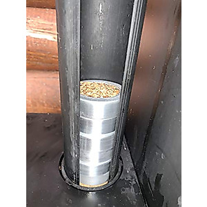 Trace Gadgets Bisquette Savers for Bradley Smoker, Reusable Pucks, Fill with Woodchips and Smoke, Premium Cup Shape Aluminum [Pack of 6]