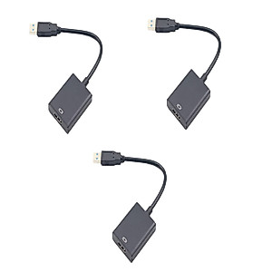 KOMBIUDA 3pcs USB to Adapter USB 3. 0 to Cable Dual Monitor Adapter USB usb3. 0 to Adapter USB to Cable Support Cell Phone Charging Stations USB b Cable USB to 12a Converter Flat