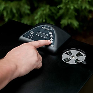 Masterbuilt 30 inch Digital Electric Smoker with Window & Legs + Cover Bundle