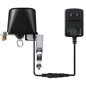LgowithU Smart Wifi WaterGas Shut Off Valve ,Wireless Remote Control Voice Control Timing Controller Compatible with Alexa Google Assistant Automatic Valve work with iOSAndroid …
