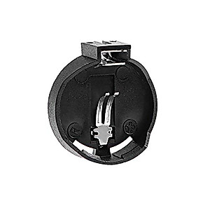 Aodesy Coin Cell Button Battery Holder Case Black CR2032/ CR2025,40pcs (CR2032/ CR2025,40pcs)