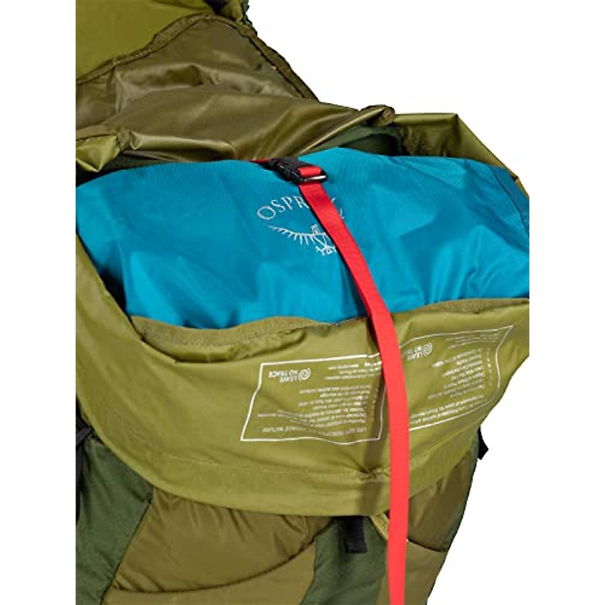 Osprey Atmos AG LT 50L Men's Backpacking Backpack, Scenic Valley/Green Peppercorn, L/XL