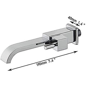 RONPOTY Faucet Kitchen Tap Faucet Wall Mounting Polished Chrome 97088 Handshower Bathroom Basin Bathtub Faucet Torneira Sink Brass Mop Faucet Taps