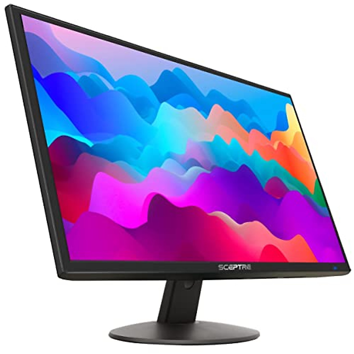 Sceptre New 22 Inch FHD LED Monitor 75Hz 2X HDMI VGA Build-in Speakers, Machine Black (E22 Series), 1920 x 1080 Pixels