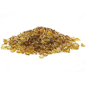 Margo Garden Products 1/2" 10lbs Dragon Glass, 10 lb, Chestnut