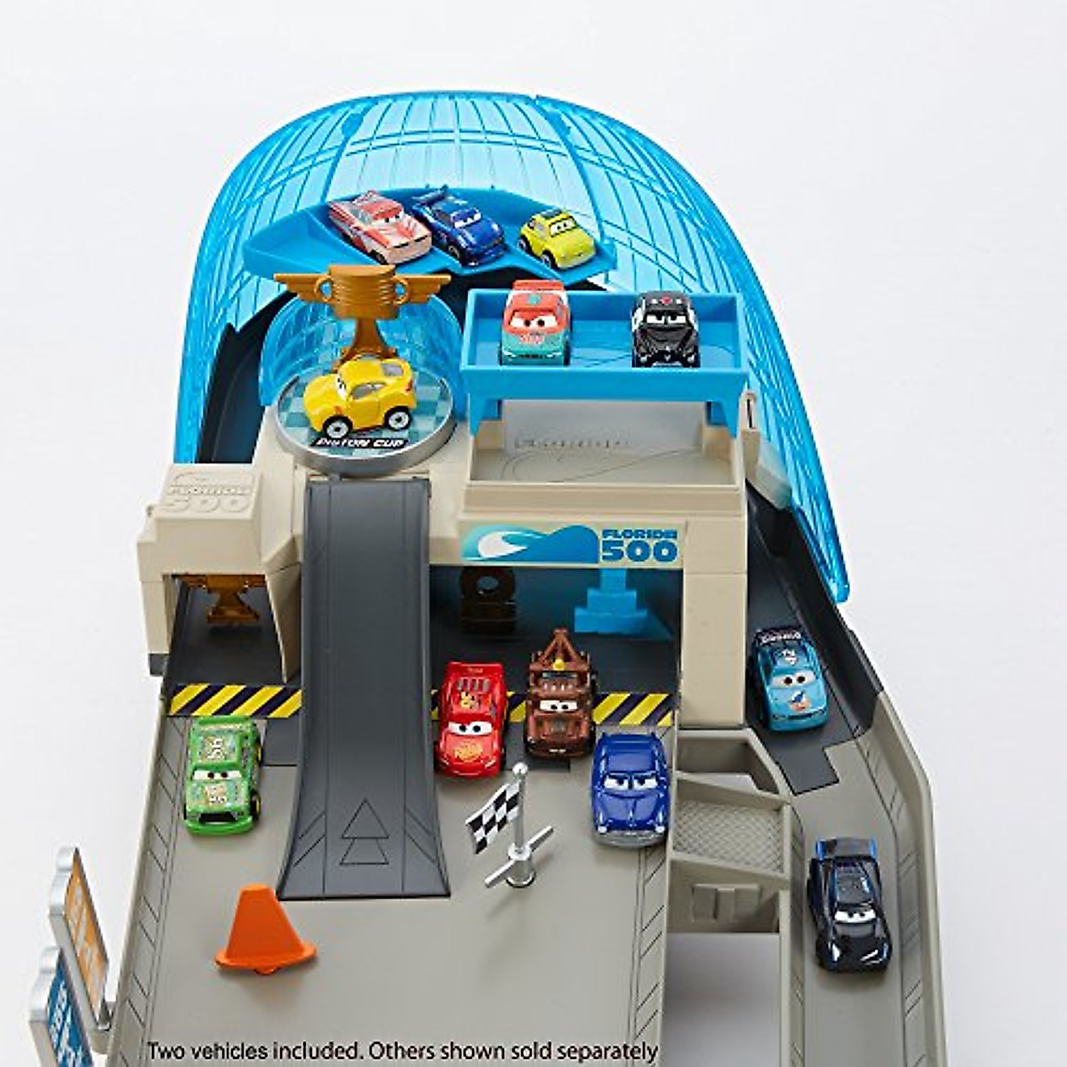 Disney Pixar Cars Mini Racers Rollin' Raceway Playset