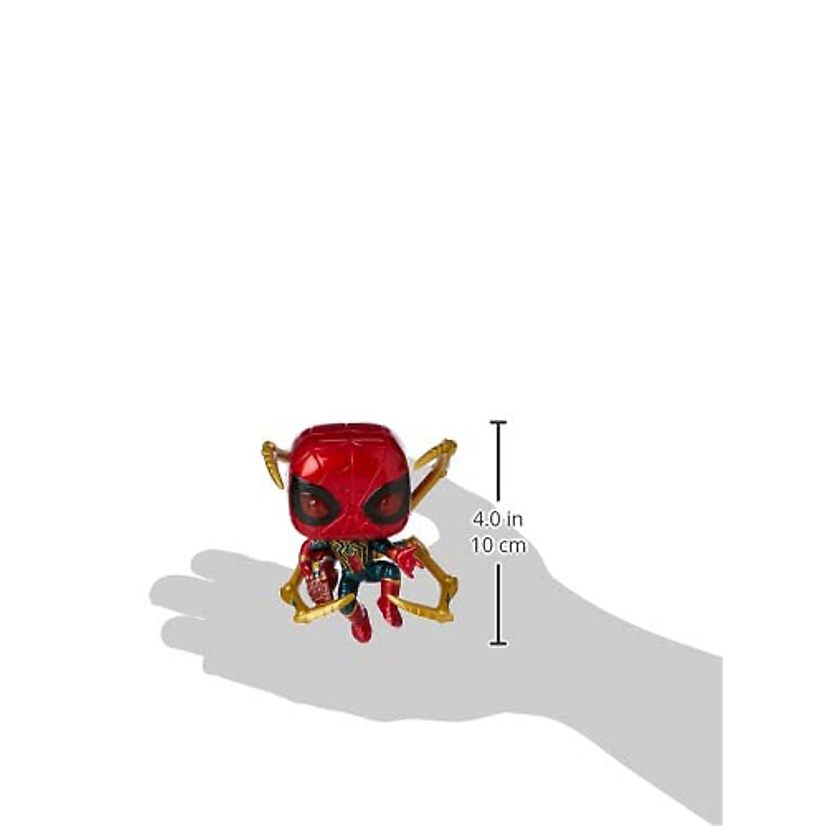 Funko Pop! Marvel: Avengers Endgame - Iron Spider with Nano Gauntlet, Multicolor (45138),3.75 inches