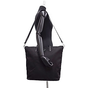 Prada Women's Black Nylon Shopping Tote 1BG189