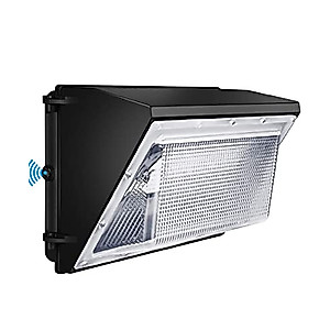LEDMO 120W LED Wall Pack Light with Dusk-to-Dawn Photocell15840LM 5000K Daylight Outdoor Security Lighting Commercial and Industrial LED Wall Lights for Garages|Warehouses|Factories|House