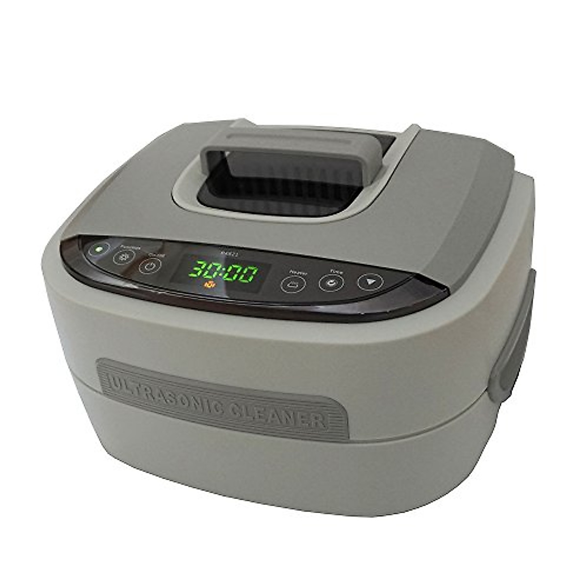 iSonic P4821-BSB Commercial Ultrasonic Cleaner, Stainless Steel Wire Mesh Basket, 110V, 2.6 Quart/2.5 L, Beige