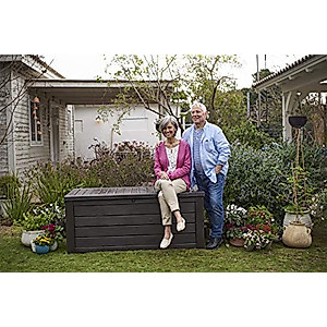 Keter 247660 Westwood 570L Outdoor Storage Box - Brown