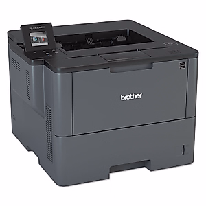 Brother Monochrome Laser Printer, HL-L6300DW, Wireless Networking, Mobile Printing, Duplex Printing, Large Paper Capacity, Cloud Printing, Amazon Dash Replenishment Ready