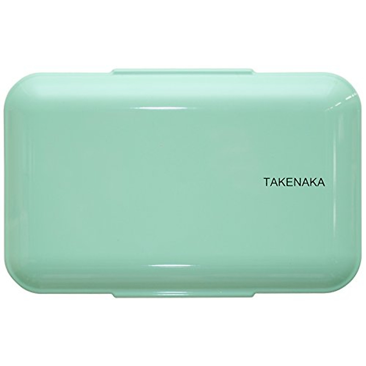 TAKENAKA Bento Bite Dual from, Eco-Friendly and Sustainable Japanese Style Bento Lunch Box (Peppermint)