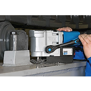 C.S. Unitec MAB 155 Portable Magnetic Drill Press | 1050W 1-Speed Benchtop Power Drill Machine w/up to 1-1/2" Diameter