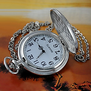 VIGOROSO Pocket Watches for Men Cool Watch Dragon Gifts for Men/Women/Boys/Girls Year of Dragon Boy Gift ideas