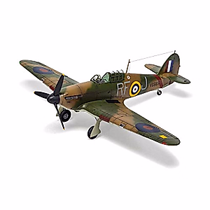 Airfix Hawker Hurricane MK I 1:48 WWII Military Aviation Plastic Model Kit A05127A
