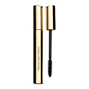 Clarins Supra Volume Mascara | Award-Winning | Volumizing and Lengthening | Double Volume Effect | Visibly Thickens and Smoothes Lashes | Clump-Free and Smudge-Proof | Long-Wearing | 0.2 Ounces