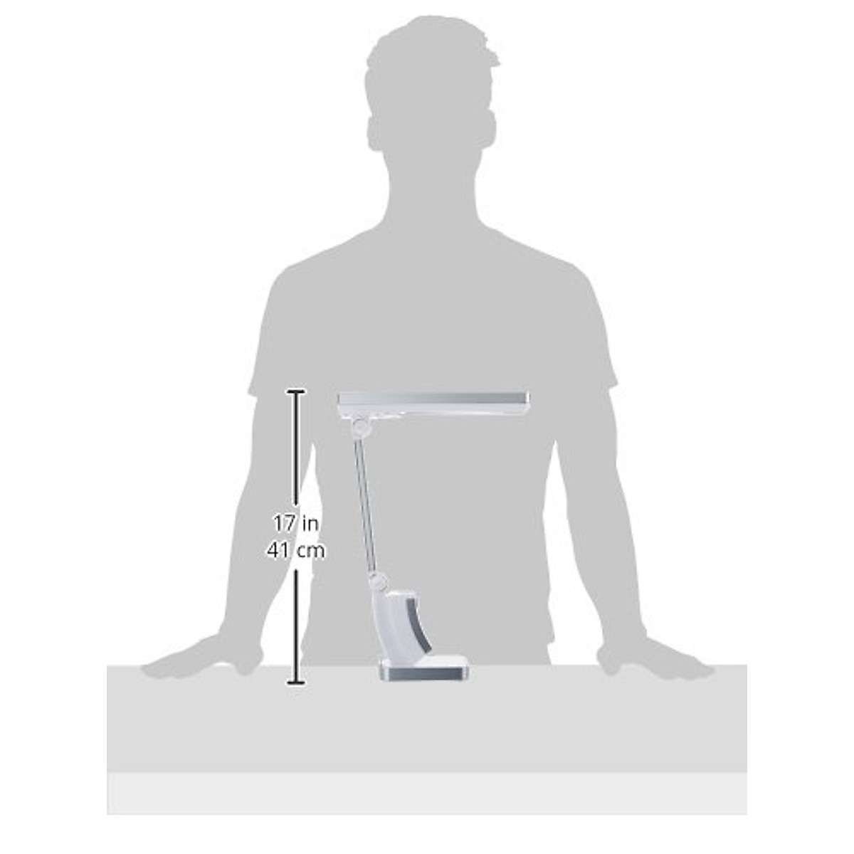 OttLite 326003 13-watt HD SlimLine Task Lamp, White