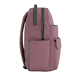 RED ROVR Roo Backpack | Lightweight Diaper Bag with Changing Pad | Large Capacity | Multifunctional Travel Pack | Exterior and Interior Pockets | Water Resistant | Great Gift for Mom & Dad | Mauve
