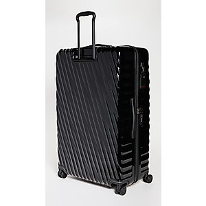 TUMI 19 Degree Worldwide Trip Polycarbonate 4 Wheel Packing Case - Travel Suitcase - Retractable Top Black One Size One Size