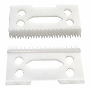 Ceramic clipper blades 2 hole2-Hole Clipper ceramic Blade cutter,ceramic clipper replacement blades for WAHL Professional: Super Taper, Super Taper II. Icon, Pro Basic, and Taper 2000