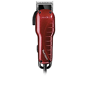 Andis Tackmate Adjustable Equine Grooming Blade Clipper, Burgundy, Model US-1 (66295), 1.1 Pound