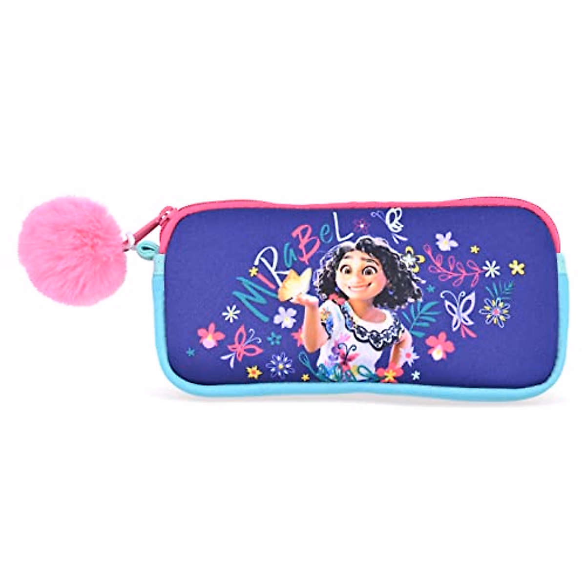 Disney Encanto Girls Sunglasses For Kids with Matching Glasses Case | Cute Sunglasses for Girls (Pink-Purple)