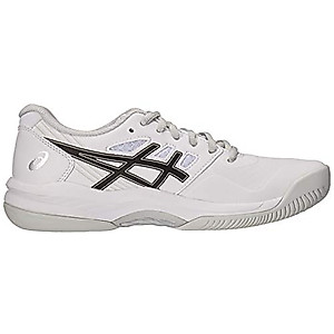ASICS Women's Gel-Game 8 Tennis Shoes, 8.5, White/Black