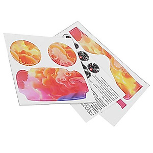 Mxzzand Pink Memory, VR Controller Headset Stickers, Ultra‑Thin, Easy to Paste, VR Controller Stickers,for Oculus Quest 2 Gaming Glasses