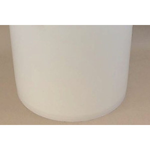 6 Gallon Premium Grade White Plastic Bucket 3 Pack