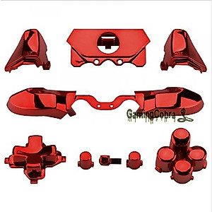 Full Sets for Box One, Mod Replace Part Accessory for Microsoft One Controller 3.5mm Jack (red)
