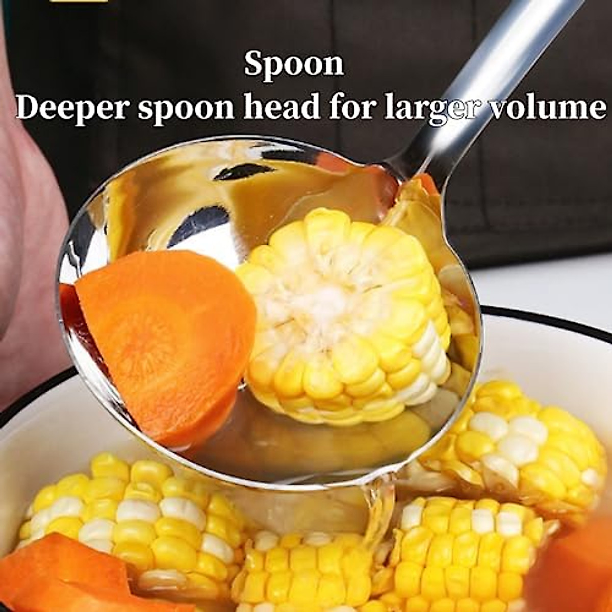 Niulife Kitchen Utensils Set, 4pcs Large Heat Resistant Cooking Utensil Spatula, Green Stainless Steel Nonstick Gadgets Tools, Dishwasher Safe Spatulas Spoon for, Home, Essentials