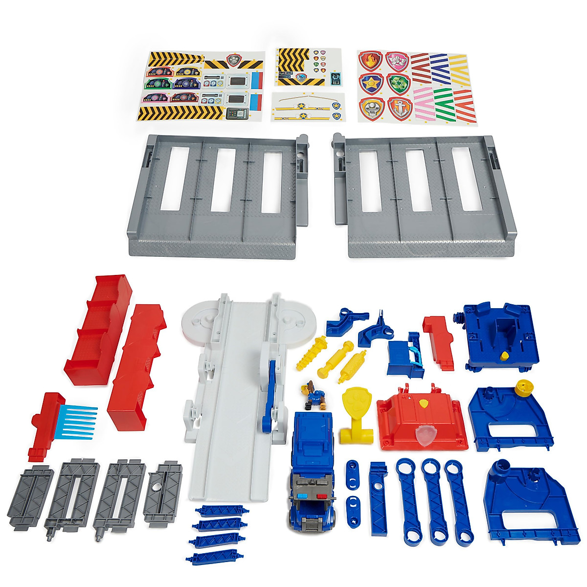 Paw Patrol Big Truck Pups, Truck Stop HQ, 3ft. Wide Transforming Playset, Action Figures, Toy Cars, Lights and Sounds, Kids Toys for Ages 3 and up