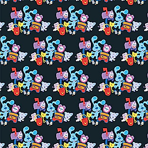 GRAPHICS & MORE Blue's Clues Friend Group Gift Wrap Wrapping Paper Rolls