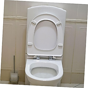 IWOWHERO 4pcs Toilet Seat Gasket Bumpers Bidet Silicone Toilet Lid Bumper Toilet Stopper Replacement Kit Toilet Riser Toilet Buffer Pads Toilet Bumper Pads Toilet Gaskets Plastic Light Grey