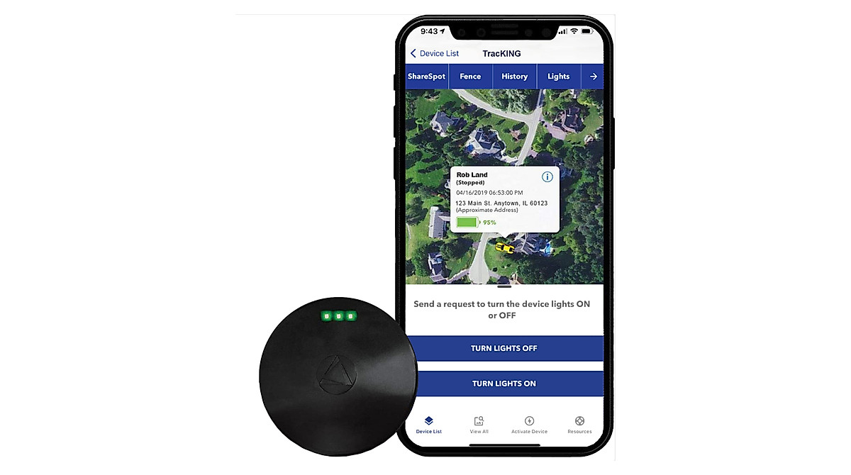 TracKing GPS Tracker - Waterproof & Magnetic Solution