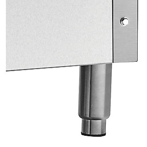 Kratos 29Y-006 48" Wide Commercial Gas Countertop Griddle with Manual Controls, 4 Burners, 120,000 BTU