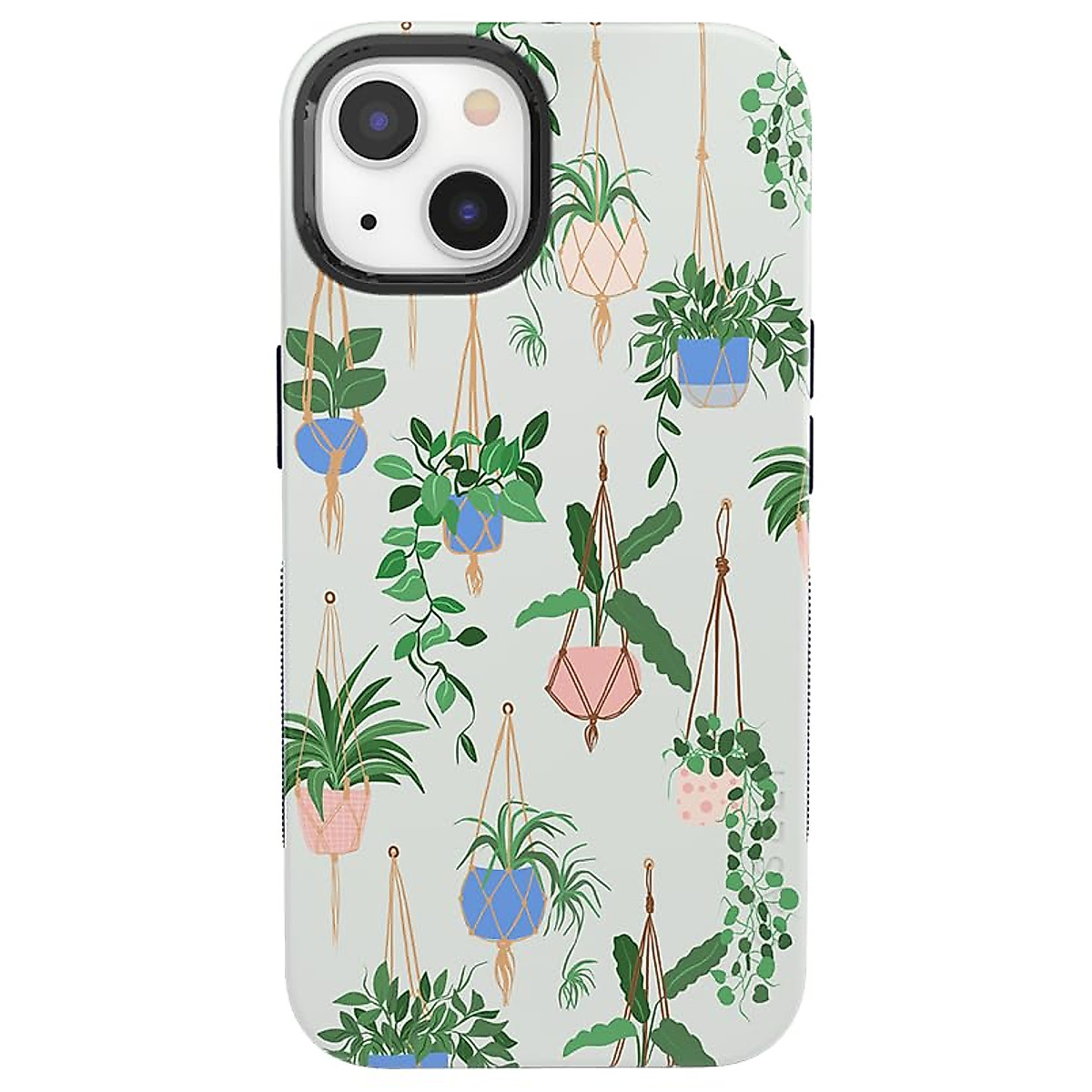 Casely iPhone 13 Floral Case | Compatible with MagSafe | Hanging Around | Potted Plants Case