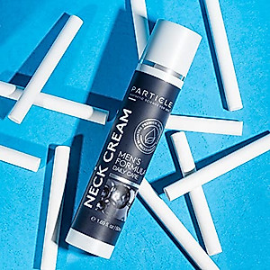 Particle Neck Cream for Men - Neck Firming Cream, Lift and Moisturize The Neck | Use on Saggy Skin or Turkey Neck | Anti Aging Triple Action Neck Cream with Collagen, Hyaluronic Acid, Retinol (50 ml)