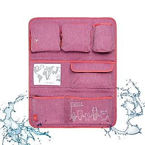 Lassig Kids Car Organizer Wrap-to-Go About Friends Melange, Pink