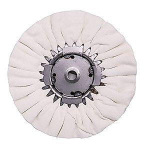 Renegade Products 9" X 3" X 5/8" Airway Buffing Wheel for Metal Polishing Aluminum & Stainless Steel for Wheels, Tanks & Bumpers (Flannel)