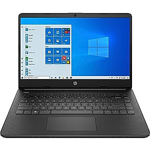 hp Newest 14" Premium Laptop, Intel Quad-Core Pentium N5030(up to 3.1 GHz), 16GB RAM, 1TB PCIe SSD, 1-Year Office 365, Bluetooth, Webcam, WiFi, Type-C, HDMI, Win 10S, Jet Black