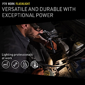 Ledlenser, P17R Core Rechargeable Flashlight, LED Light for Home and Emergency Use, Black