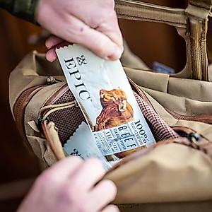 Epic Provisions Protein Bars Variety Pack, Venison, Chicken, and Beef Flavors, Keto and Paleo Friendly, 12 ct