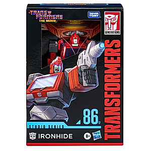 Transformers Toys Studio Series 86-17 Voyager Class The The Movie 1986 Ironhide Action Figure - Ages 8 and Up, 6.5-inch