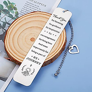 Christmas Gifts for Women Men Leaders Bookmark for Employee Coworker Mentor Retirement Going Away Promotion for Colleague Mentor Staff Boss Day Thanksgiving Birthday Thank You Gifts to Him Her