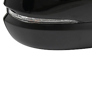 TRQ Right Mirror Manual Folding with Memory Passenger Side Compatible with 2019-2022 Honda Pilot HO1321335