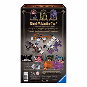 Ravensburger Disney Villainous: Evil Comes Prepared - Strategy Board Game for Ages 10 & Up | Stand-Alone & Expansion | 2019 Toty Game of The Year Award Winner, 2020 Finalist