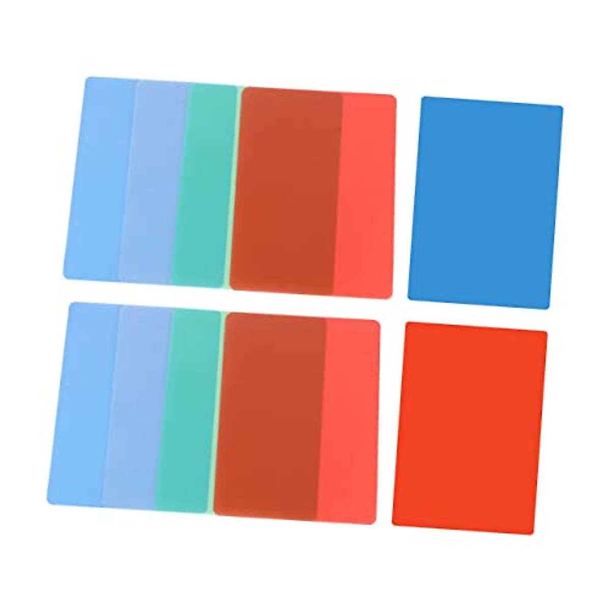 Ciieeo 10pcs a4 Writing pad Desk mat for Desktop Desk Notepad Computer Desk Accessories Writing Base Desk pad Clear blotter Tabletop Accessories Writing Boards Base Boards for Schools pp